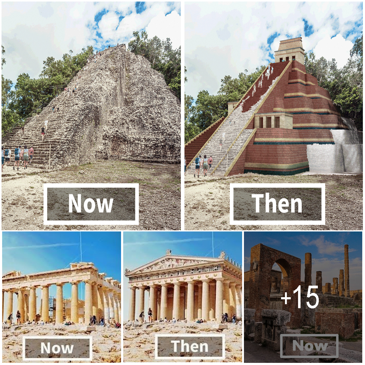 If 7 Famous Historical Buildings Were Brought Back To Their Ancient Glory